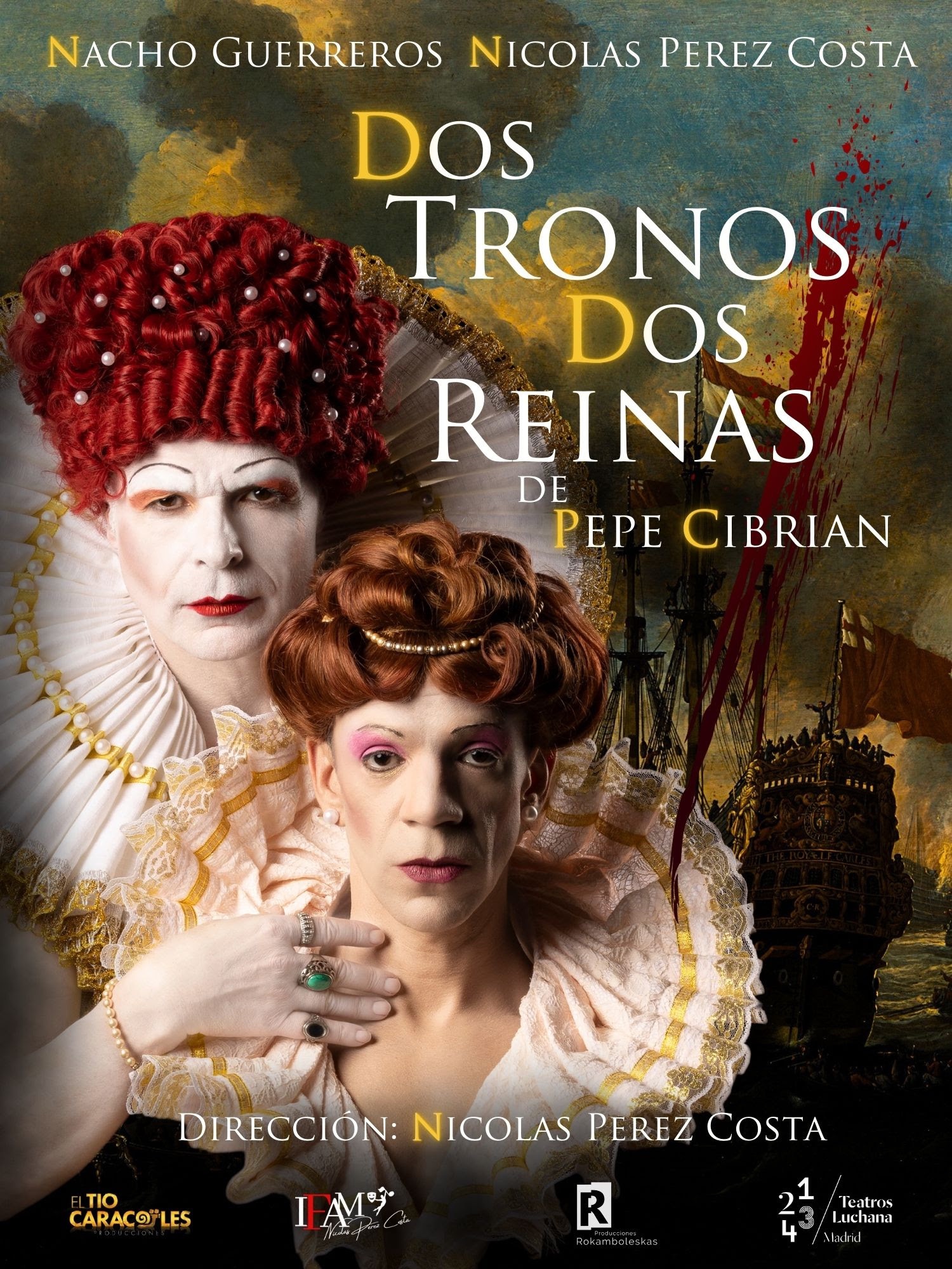 Pepe Cibrián nos presenta “Dos Tronos, Dos Reinas” en el Teatro Luchana ...